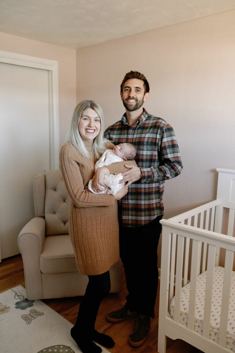 In Home Denver Newborn Session - Cara Eliz Photo